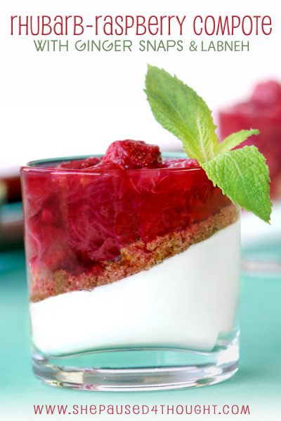 Rhubarb-Raspberry Compote