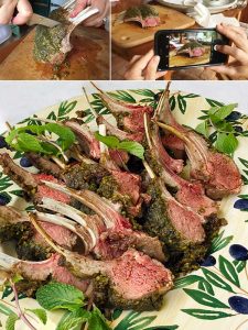 Easy Pan-Seared Aussie Lamb Chops with a Garlic & Thyme Glaze - She ...